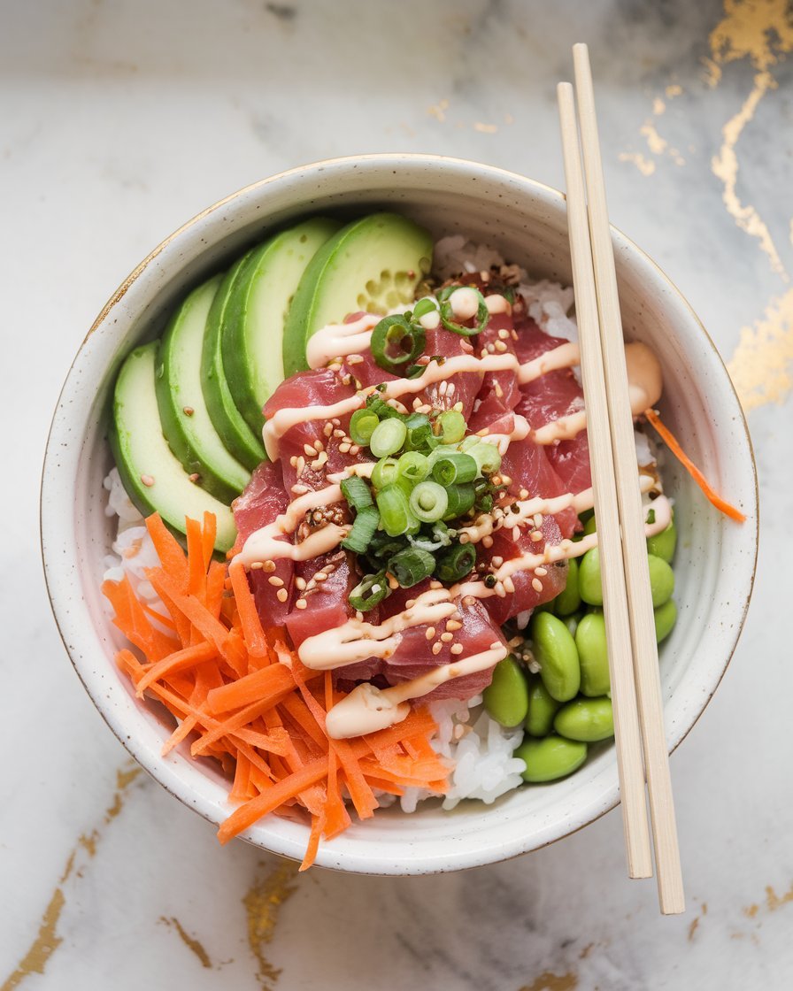 Spicy Tuna Rice Bowl – Bowl N Recipes